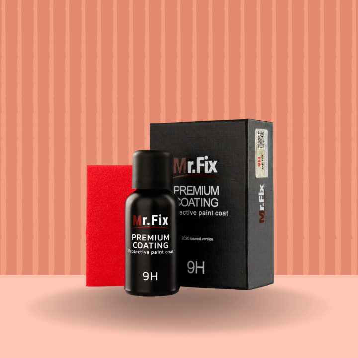 Mr.Fix 30ml Upgraded Ceramic Coat 9H Car Polish Liquid Crystal Set High Density Car Super Glass ...