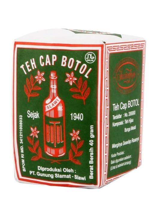 TEH BOTOL HIJAU 40G | Lazada Indonesia
