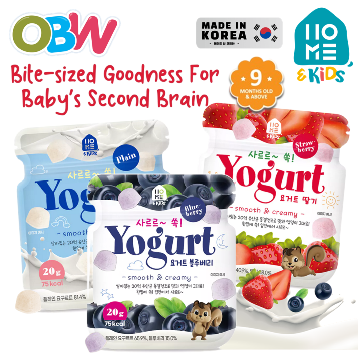 Home&Kids Yogurt Cubes 20g | Korean Baby Healthy Snack Yogurt Cube | Lazada