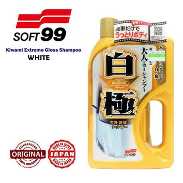 (Free Gift) Soft 99 Kiwami Extreme Gloss Shampoo For White Colour Car ...