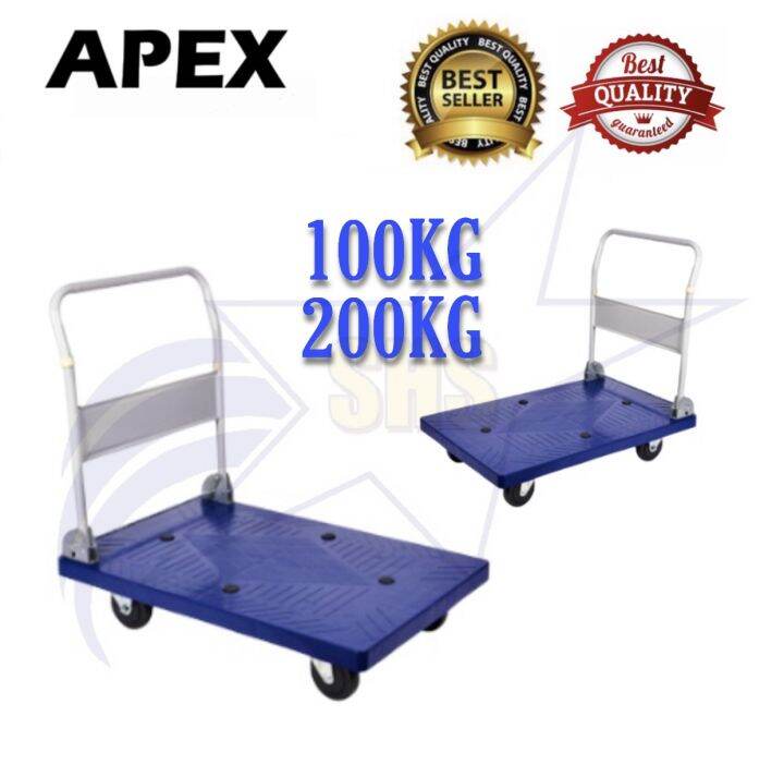 APEX PVC Trolley 200KG [889 X 594 X 880mm] | Lazada Singapore