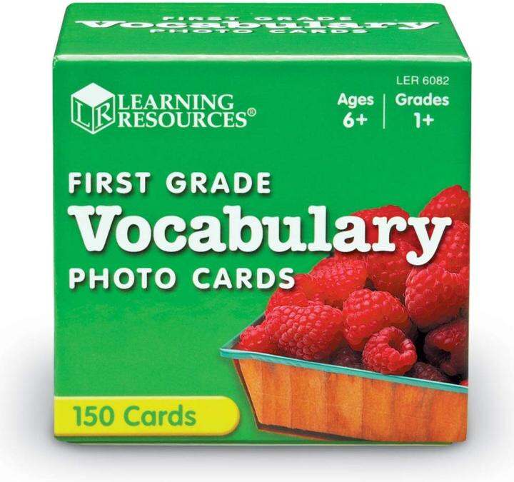 First Grade Vocabulary Photo Cards | Lazada Singapore