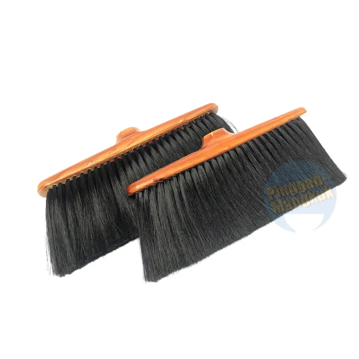 Nylon Soft Black Broom (Without Handle) | Lazada