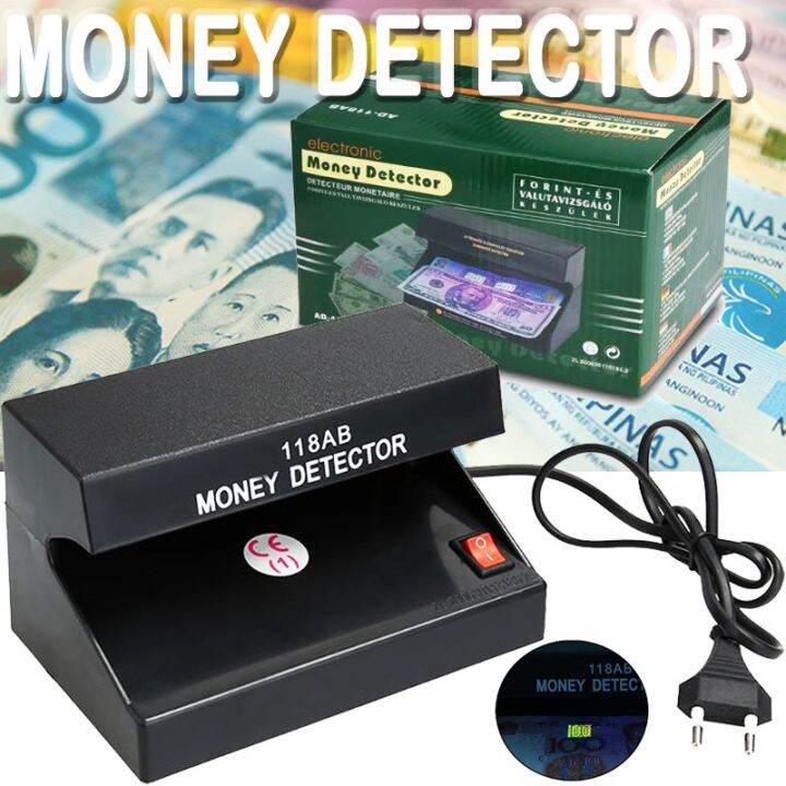 UV Light 118 AB Electronic Fake Money Detector | Lazada PH