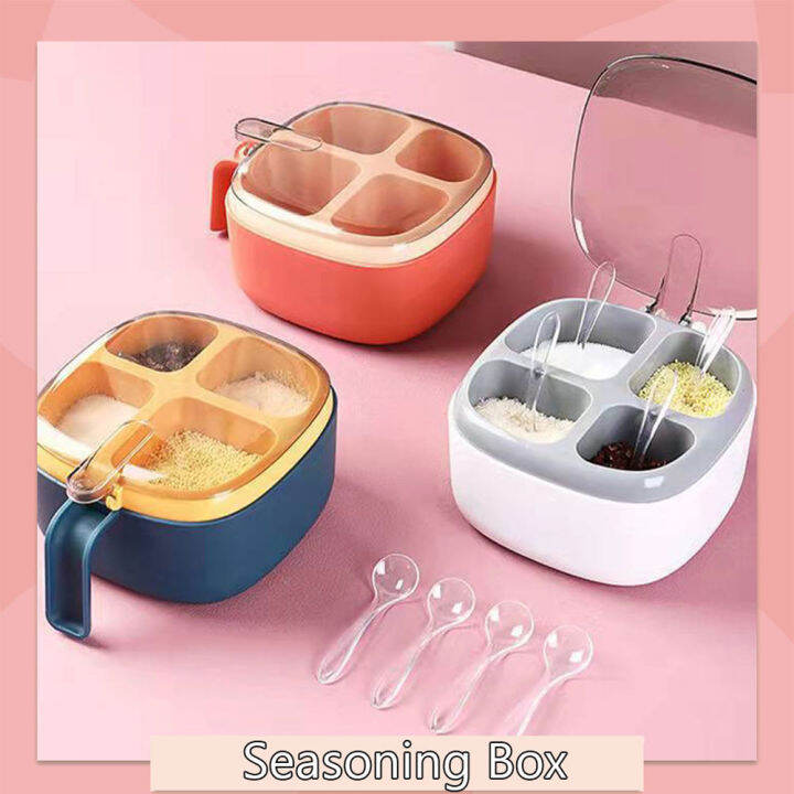 Seasoning Box Combination Set Household Kitchen Supplies Salt Sugar And ...