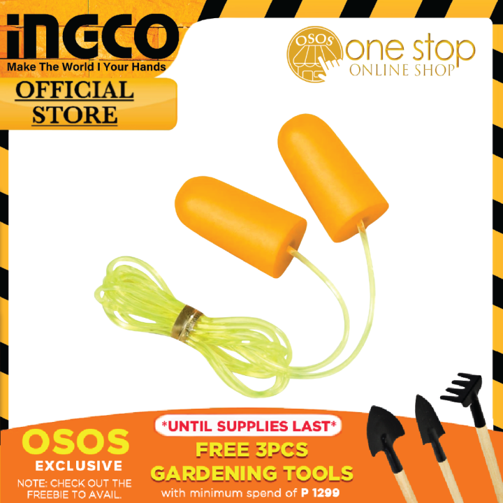 INGCO Original Ear Plug Noise Reducer Cancellation Protector HEP02 ...