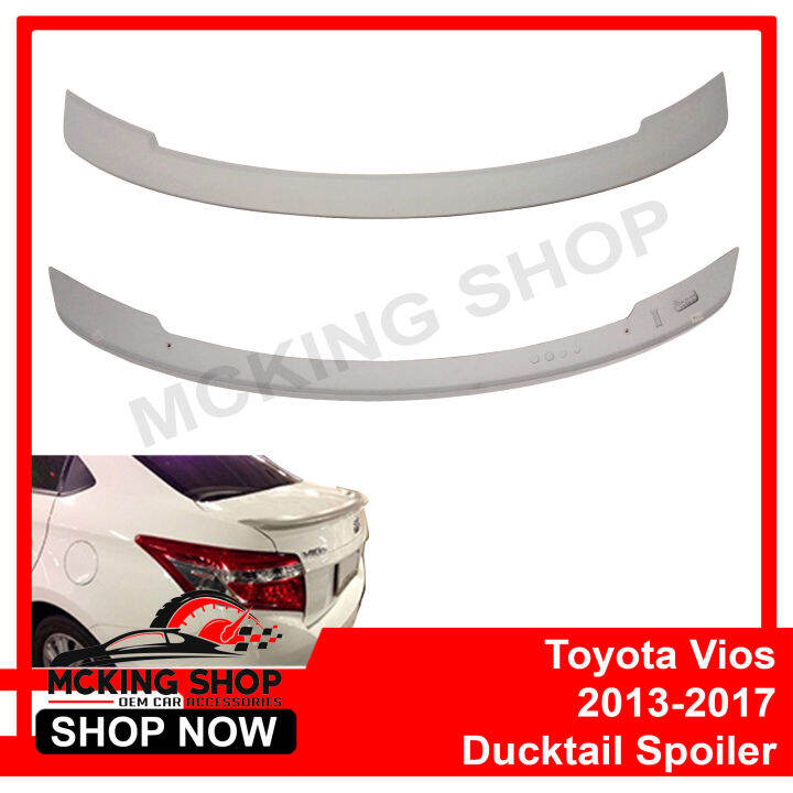 Toyota Vios 2013-2017 Gen 3 Ducktail Spoiler Version 1 (Unpainted ...