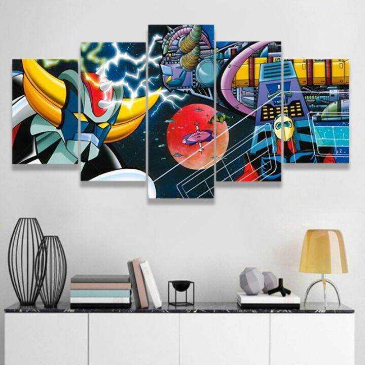 Goldorak Goldrake Anime Ufo Robot High Quality Prints Wall Picture ...