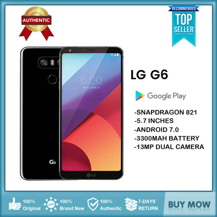 LG G6 Unlocked Original Cellphone 4GB RAM+32GB ROM 5.7 inches Single ...