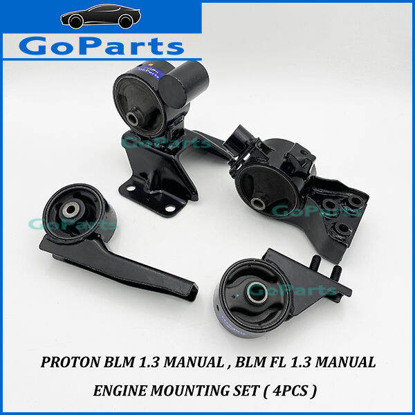 (4pc) Engine Mounting Set Proton Blm 1.3 Manual / Blm Fl 1.3 Manual ...