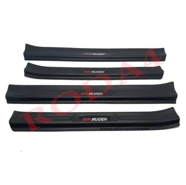 sillplate sill plate samping tulisan mugen mobil brio | Lazada Indonesia