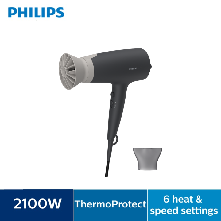 Philips 3000 Series 2100W Hair Dryer with Advanced Ionic Care BHD351/13 | Lazada