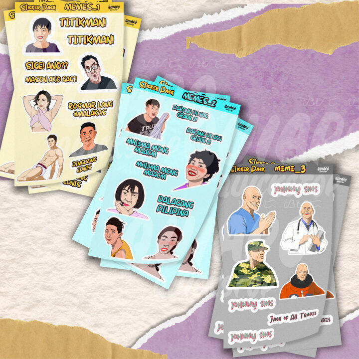 PINOY MEME STICKERS DESIGN FOR CELLPHONES, CARS, MOTORCYCLES, BIKES ...