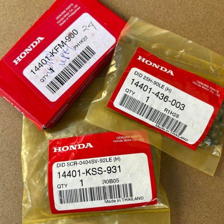 New 2023 [Honda Genuine] Wave 100/Wave 125/XRM 110/XRM 125 Timing Chain ...