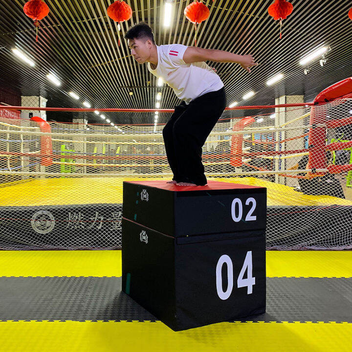 Jumping box training Jumping box four-in-one explosive force gym soft ...