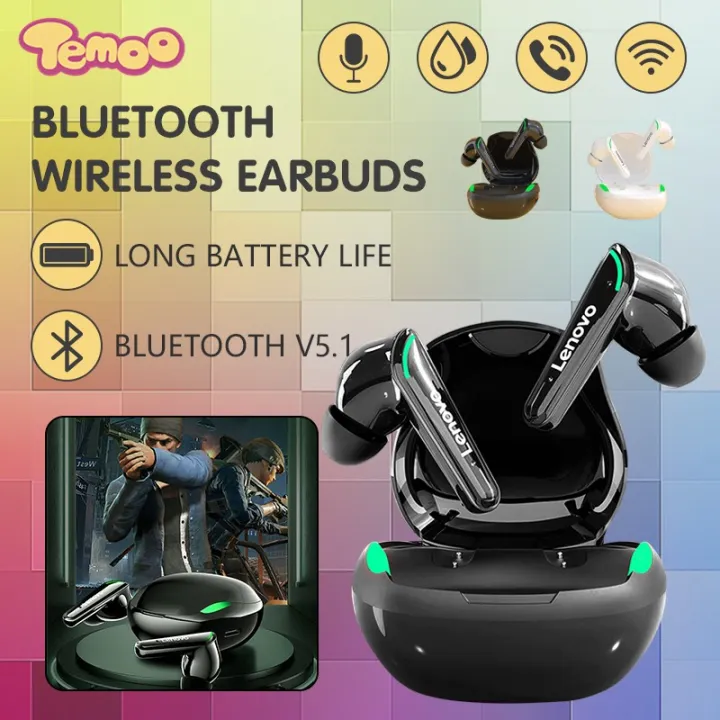 Temoo XT92 TWS บลูทูธหูฟังบลูทูธ5.1 Low Latency ชุดหูฟังไร้สายพร้อมไมโครโฟน3D สเตอริโอไร้สาย ...