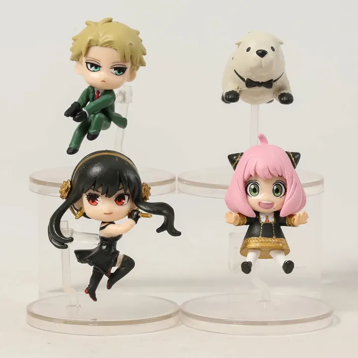 Hi Toy Spy x Family Anya Yor Loid Bond Forger Mini PVC Figures Toys ...