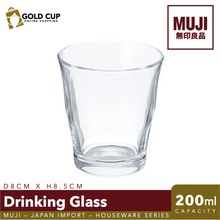 MUJI Drinking Glass 200ml | Lazada PH