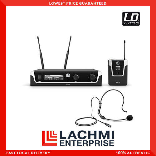 LD Systems | Wireless Microphone System with Bodypack and Headset - 584 ...