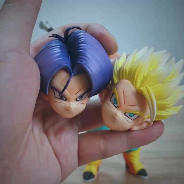 อะนิเมะ D Ragon B All กางเกงรูปปั้นคุและซูเปอร์ยานลูกชาย Goten เปลี่ยน ...