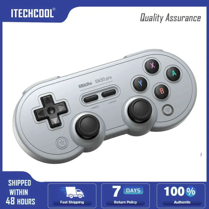 8bitdo SN30 Pro Wireless Controller Vibration Rechargeable Bluetooth Joystick | Lazada PH
