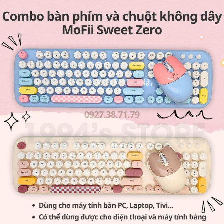 Mofi SWEET ZERO Mechanical And Wireless Keyboard - For PC, Laptop, Tv ...