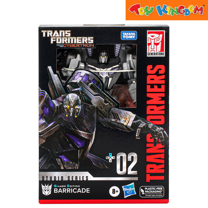 Transformers #02 Studio Series Barricade (Gamer Edition) Action Figure ...