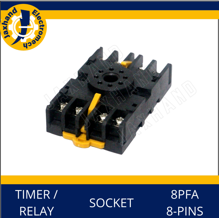 Timer / Socket Relay 8PFA, 8Pins, Big | Lazada PH