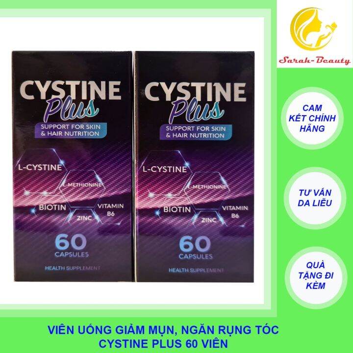 Cystine Plus-Viên Uống Giảm Mụn, Ngăn Rụng Tóc Và Giảm Sắc Tố ...