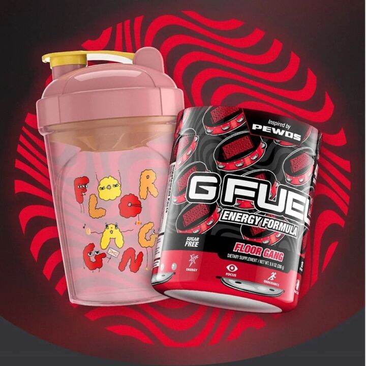 G Fuel PewDiePie Bundle with GFuel Shaker and G Fuel Tub | Lazada PH