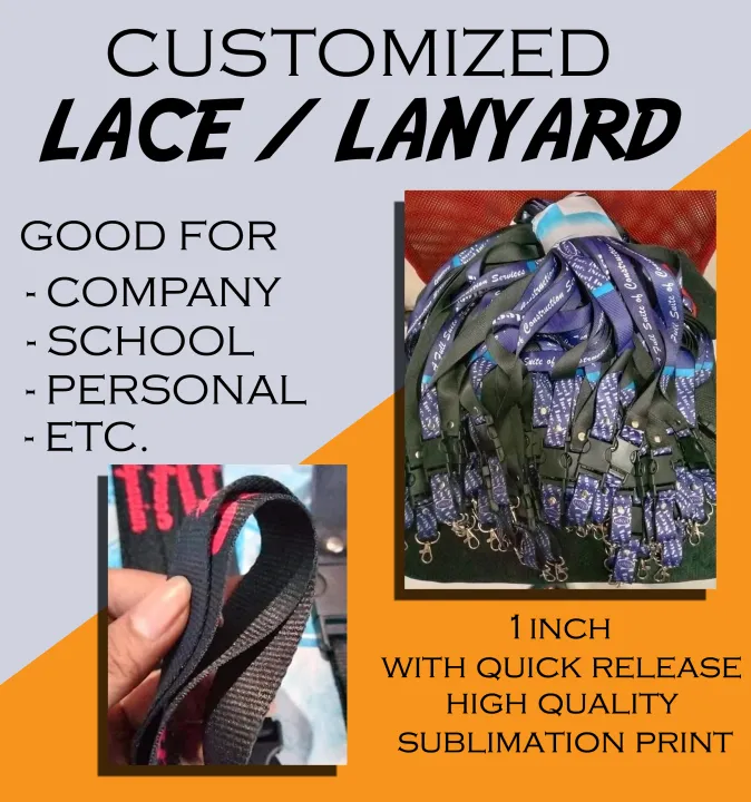 CUSTOMIZED LANYARD / ID LACE | Lazada PH