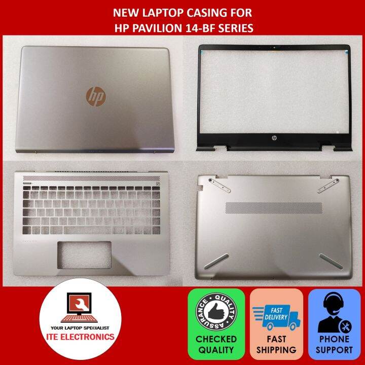 HP PAVILION 14-BF SERIES LAPTOP LCD TOP COVER FRONT CASING A/ LCD BEZEL ...