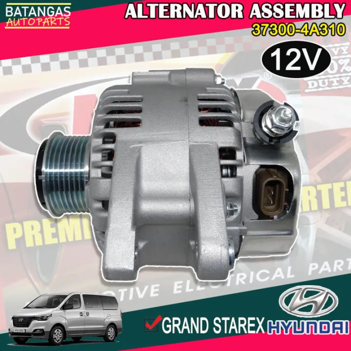 ALTERNATOR ASSEMBLY HYUNDAI GRAND STAREX 2.5 CRDI 4DCB MAXX 37300-4A310 ...