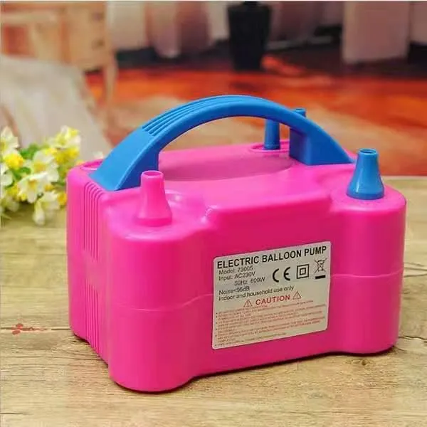 Portable household high-power electric inflator pump double hole Air ...