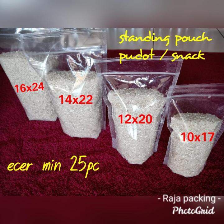 Plastik Standing Pouch Bening Ukuran 14x22 | Lazada Indonesia