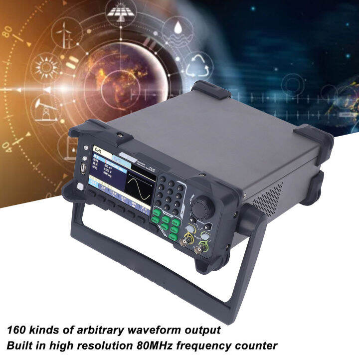 Arbitrary Waveform Generator Dual Channel Signal Generator 110-240V for ...