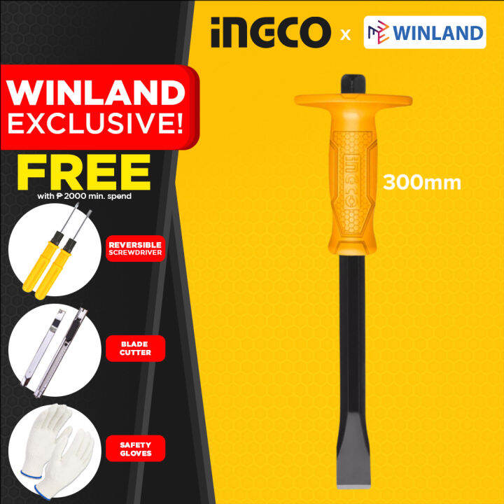 INGCO by Winland Cold Chisel 22 x 250mm(16mm) & 25 x 300mm(18mm) ING-HT | Lazada PH