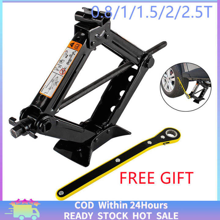 2.5T/2.0T/1.5T/1.0T/0.8T Mechanical Scissor Jack for All Cars for Wheel Nut/Bolt jack hydraulic ...
