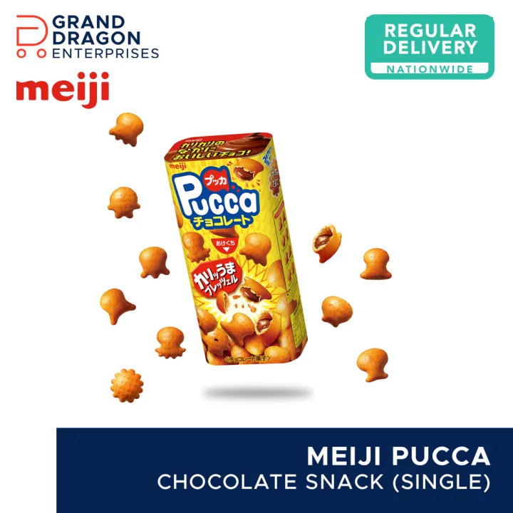 Meiji Pucca Chocolate Snack (Single) | Lazada PH