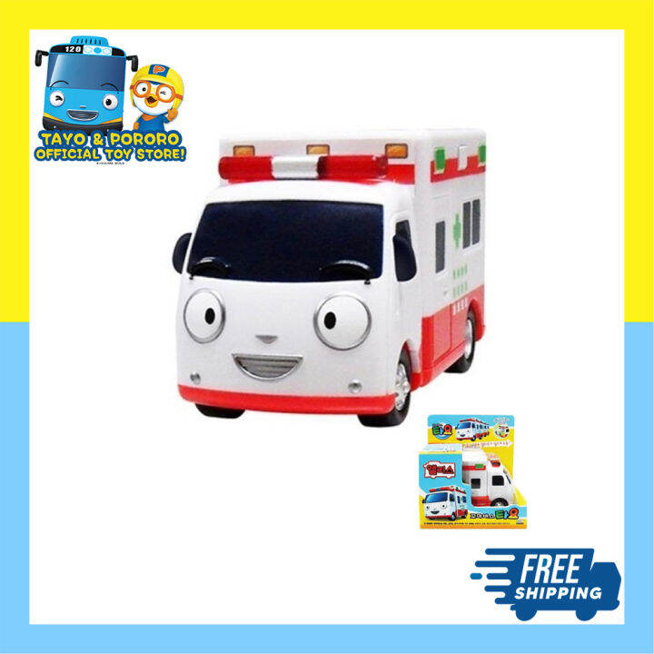 Tayo's Alice Pull Back Ambulance Toy Car , Die Cast Vehicle Kids ...