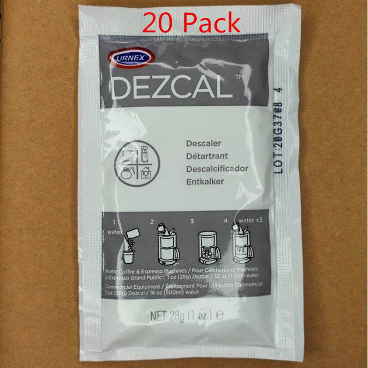Urnex Dezcal Coffee Maker Espresso Descaler 20 Pack | Lazada PH