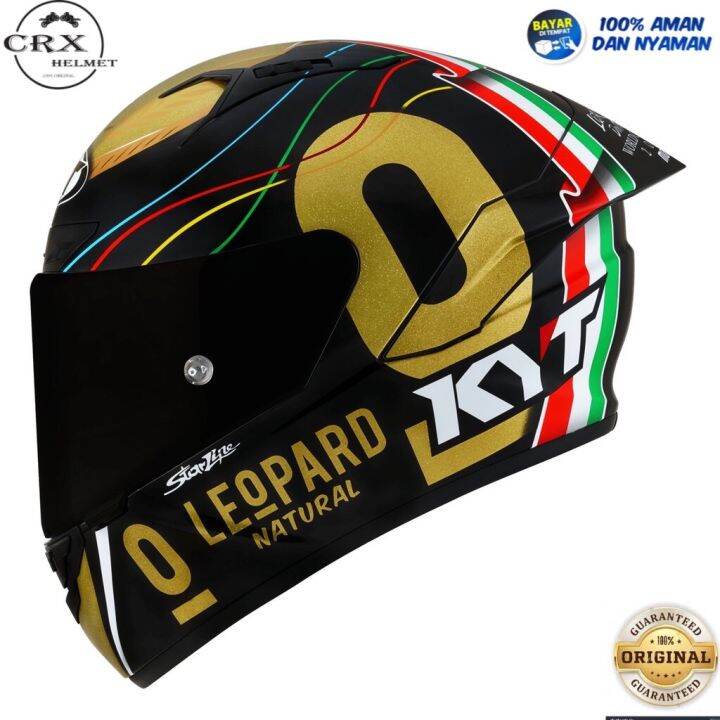 Helm full face kyt nz race limited edition lorenzo dalla porta original | Lazada Indonesia
