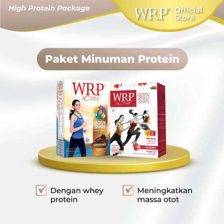 WRP High Protein Package - Paket Minuman Protein | Lazada Indonesia