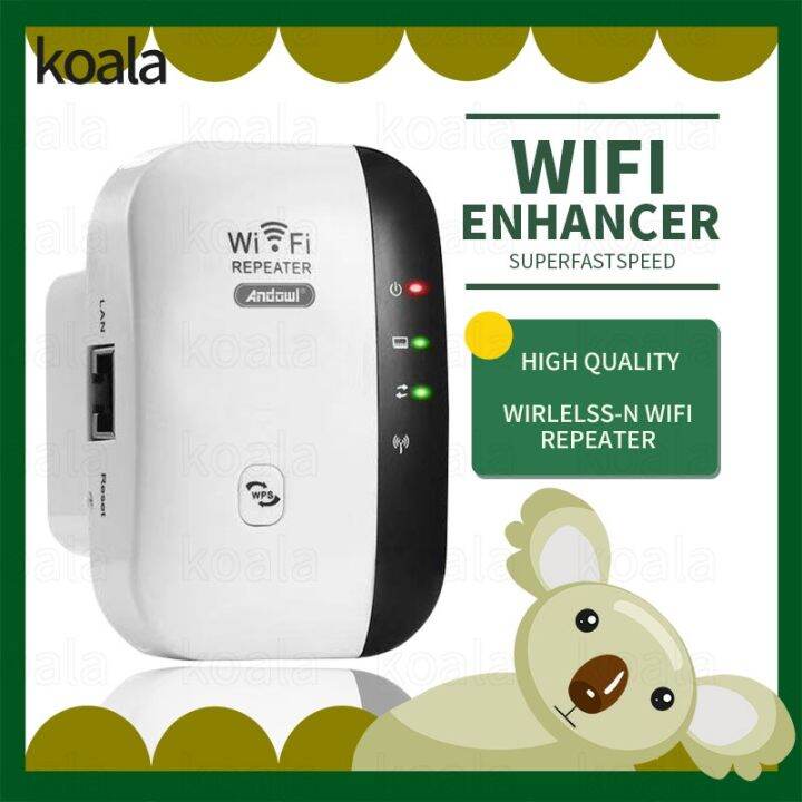 ♦Wifi Repeater Wireless Router 300mbps Fast Speed Network Router ...