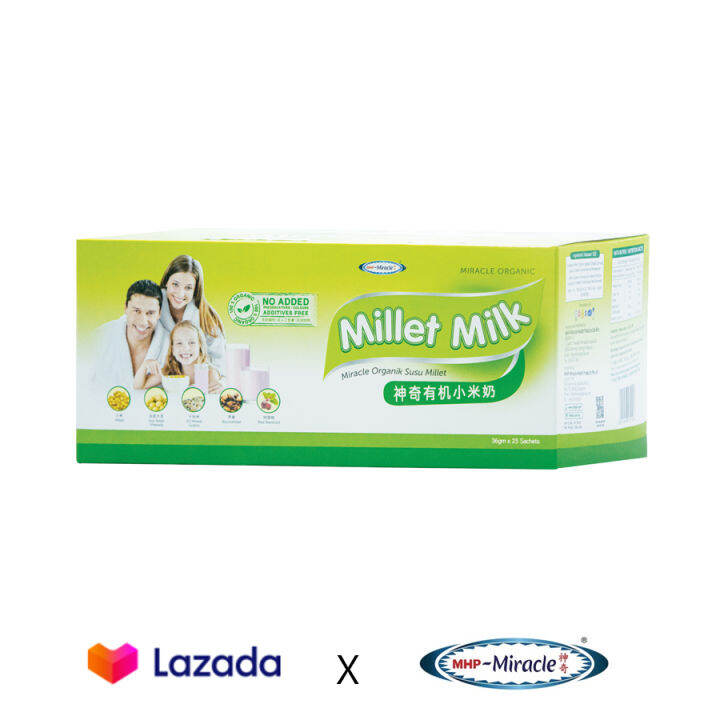 Miracle Millet Milk 36gm x 25s | Lazada Singapore