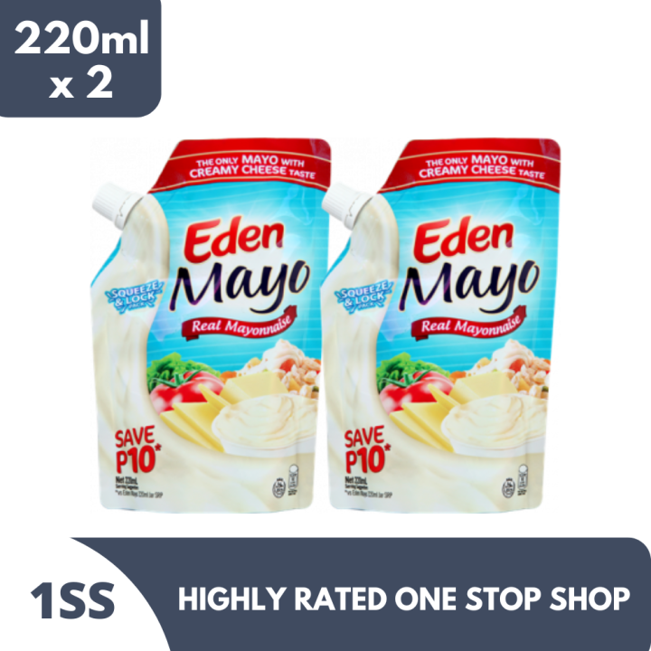 Eden Mayo with Cream Cheese Flavor 220ml x 2 | Lazada PH
