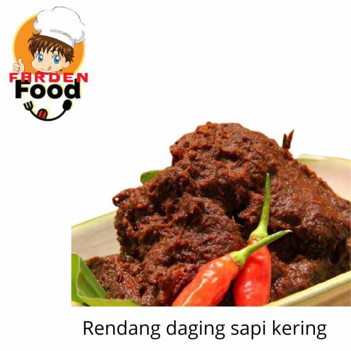 RENDANG SAPI KERING 250GR MURAH KHAS PADANG READY STOCK / Rendang sapi ...