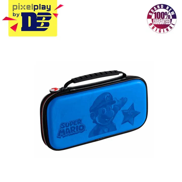 NSW GAME TRAVELER DELUXE TRAVEL CASE SUPER MARIO BLUE (NNS46BL) | Lazada PH