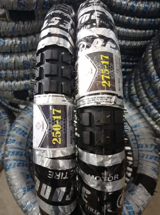 BAN MOTOR BEBEK R17 SEMI TRAIL UKURAN 275-17 TUBETYPE -SUPRA/JUPITER ...