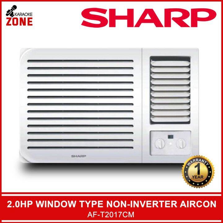 Sharp AF-T2017CM 2 HP Window Aircon Type Air con Manual Control Air ...